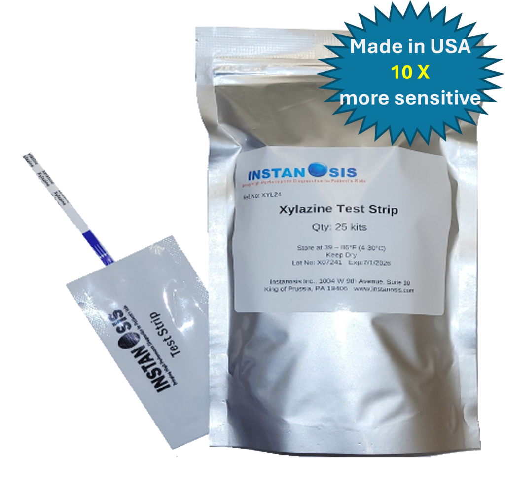 Xylazine test strip, for forensic and harm reduction applications, 25 ...